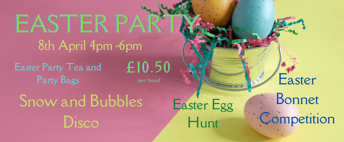 EASTER PARTY mobile scroller 2023 - The Play Barn Northwich